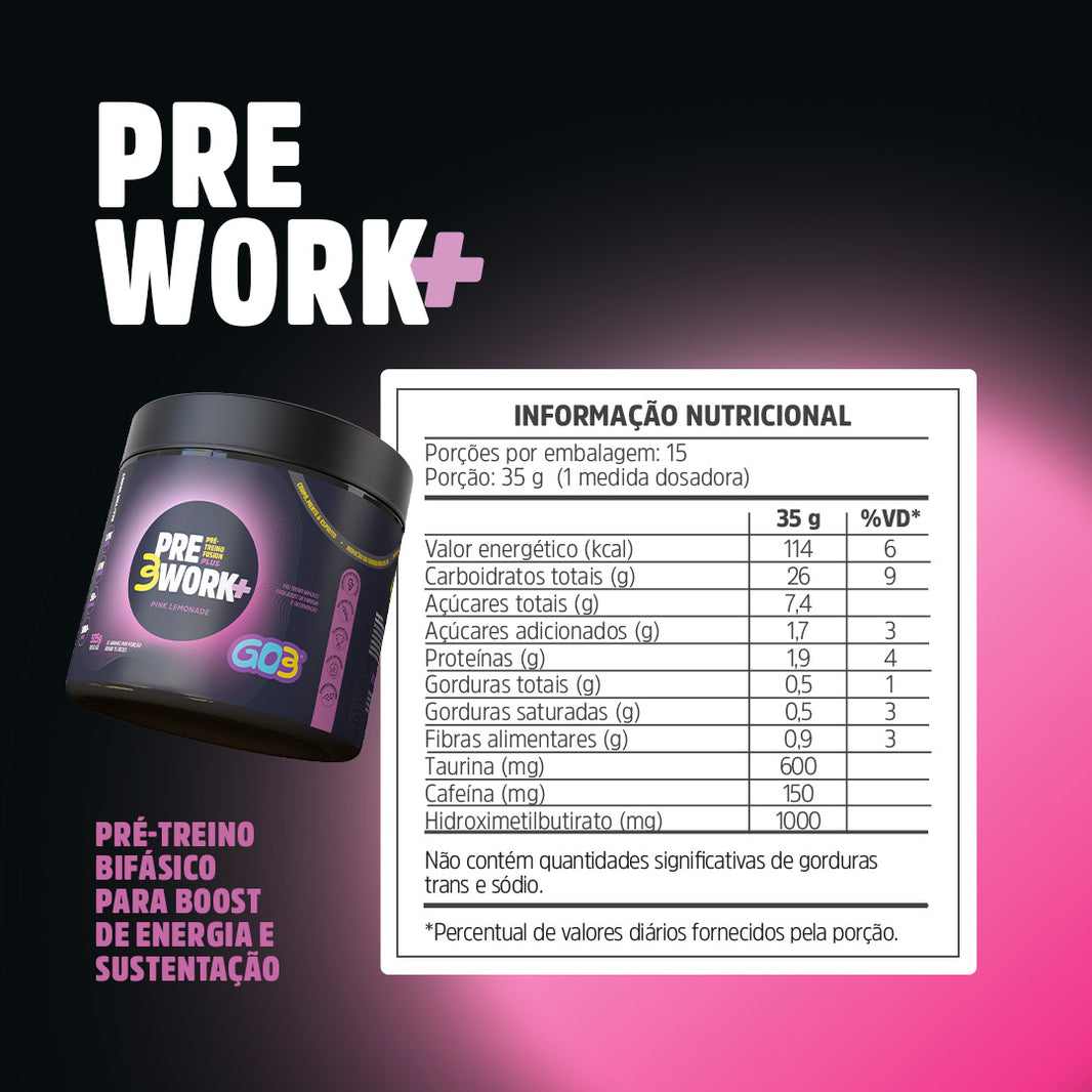 PRE3WORK +PLUS GO3
